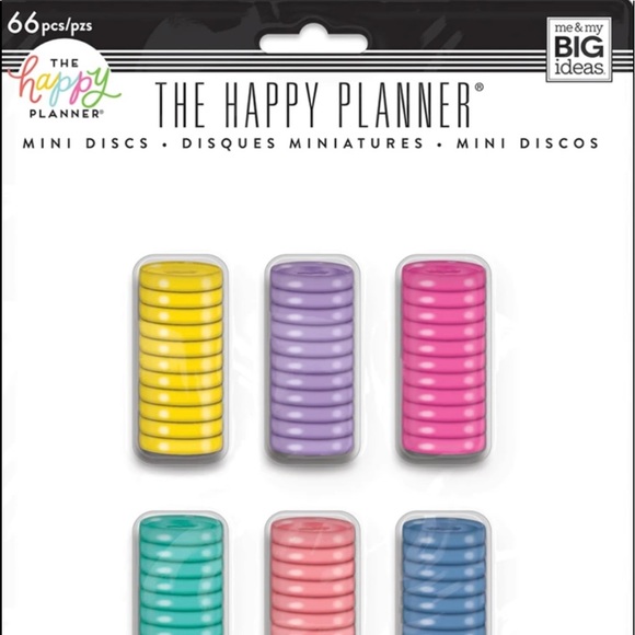 The Happy Planner | Office | The Happy Planner Multi Color Mini Discs Value Pack | Poshmark